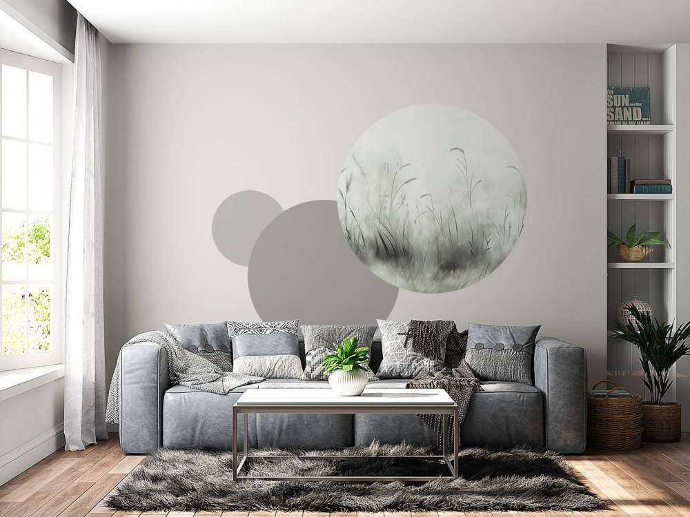 Papier Peint Panoramique Nature Respire Vert Sauge