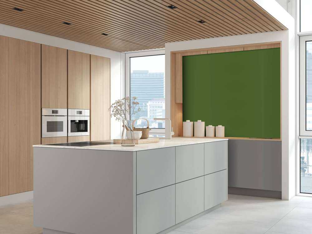 Papier Peint Panoramique Vert Avocat